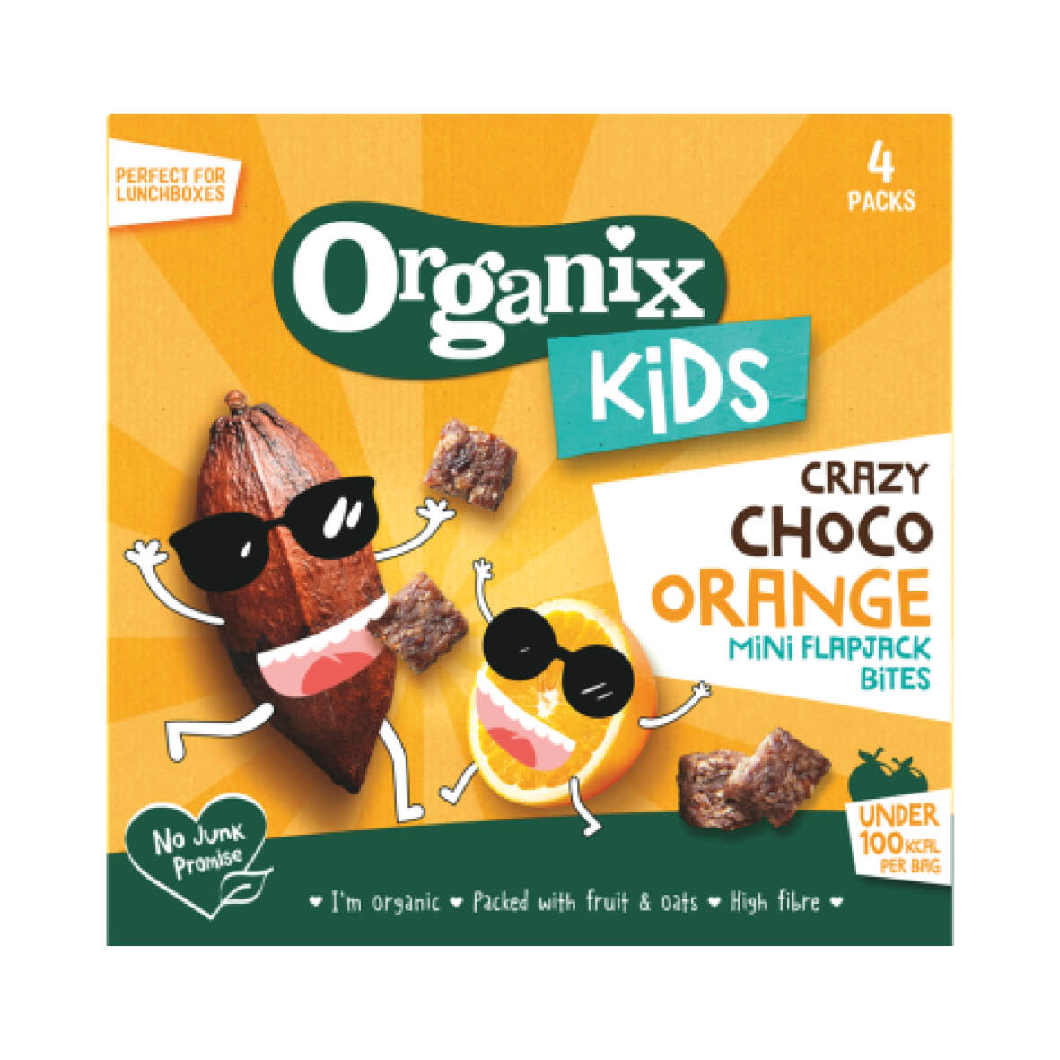 ORGX 12M+ FLAPJACK BITES CHOCO ORANGE 23G – Ta' Ganza