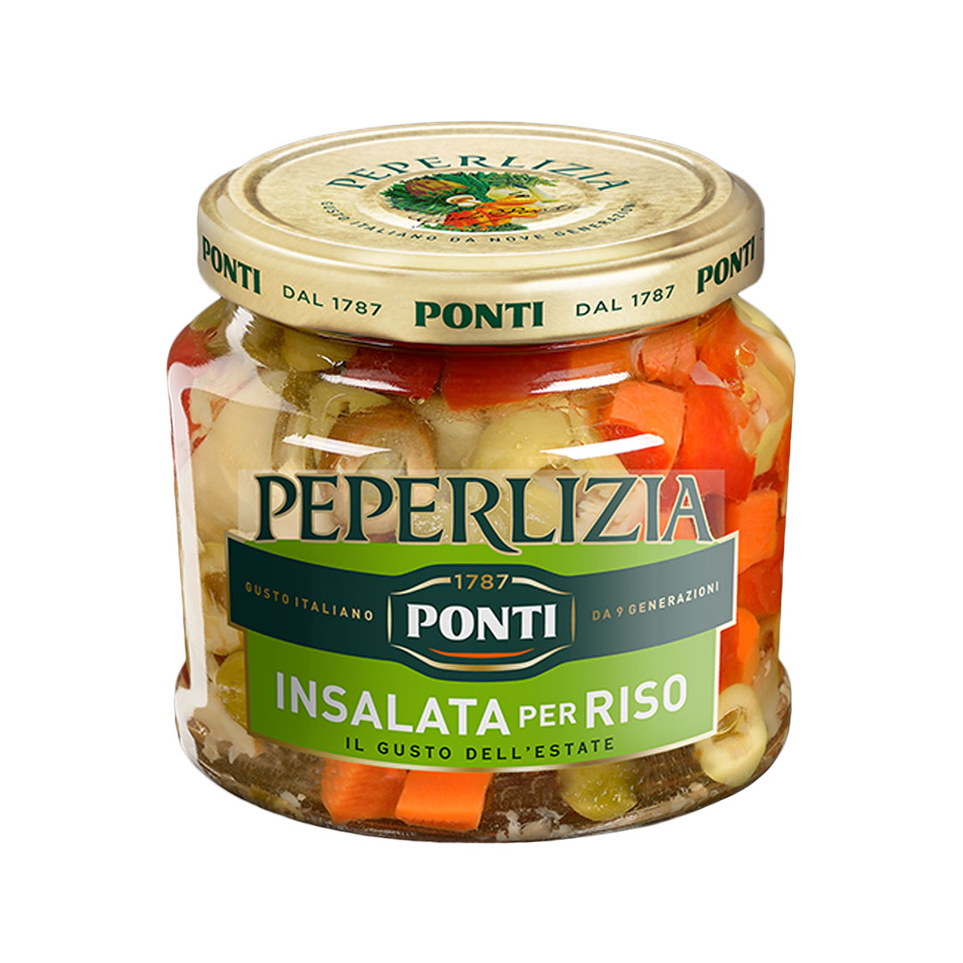PONTI INSALATA PER RISO OLIO 350GR – Ta' Ganza