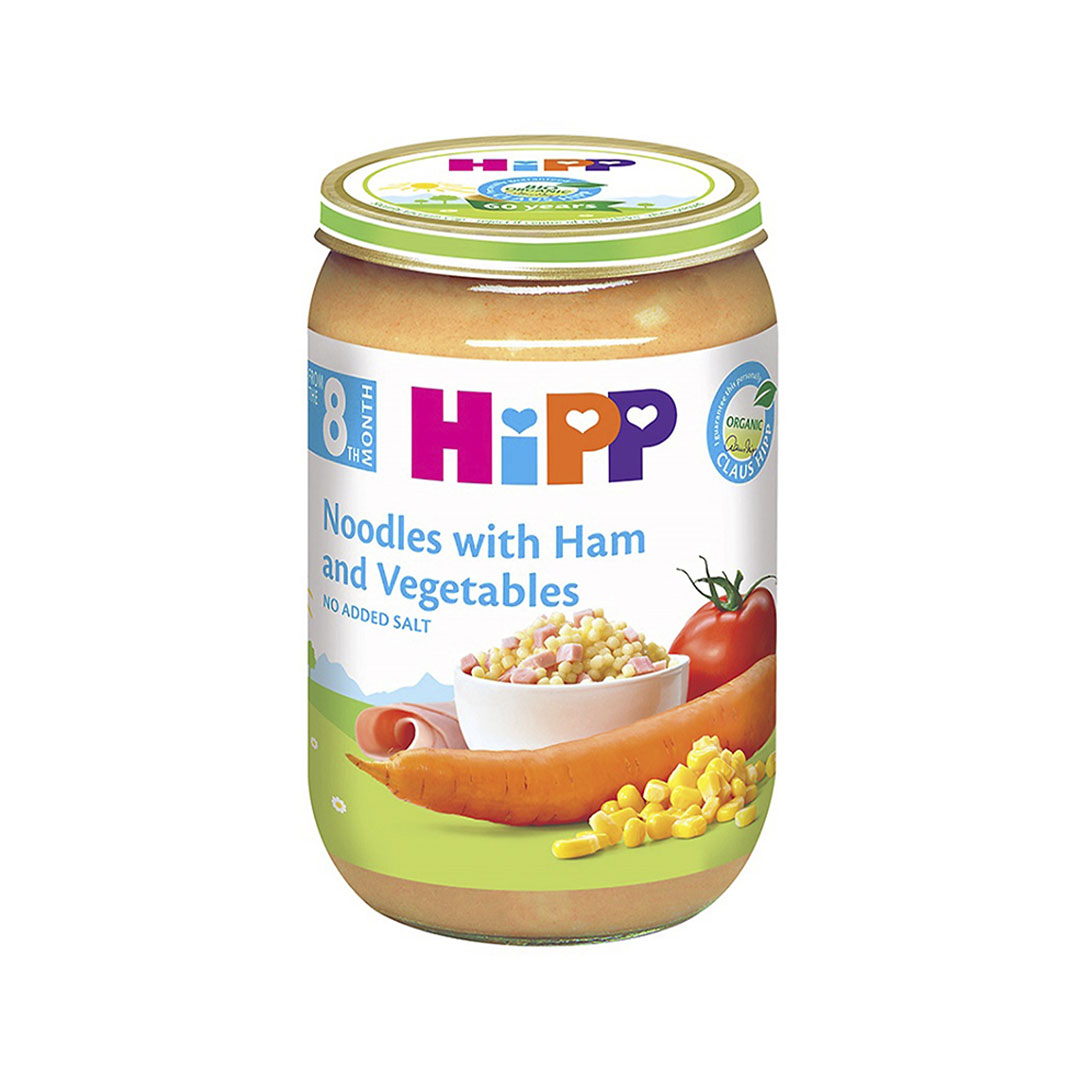 HIPP NOODLES WITH HAM&VEG 220GR – Ta' Ganza