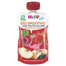 HIPP SMOOTHIE MELA FRUTTI ROSSI/BANANA 120ML - Ta' Ganza