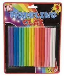 18PC ASSORTED COLOURS OF MODEL CLAY – Ta' Ganza
