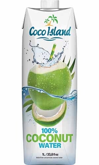 COCO ISLAND COCONUT WATER 1LT – Ta' Ganza