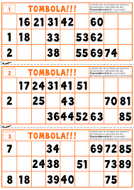 NUMERI E CARTELLE TOMBOLA – Ta' Ganza