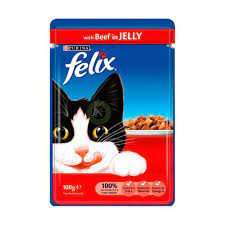 FELIX CIJ BEEF POUCH 100GR – Ta' Ganza
