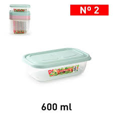 PLASTIC CONTAINER 600ML – Ta' Ganza