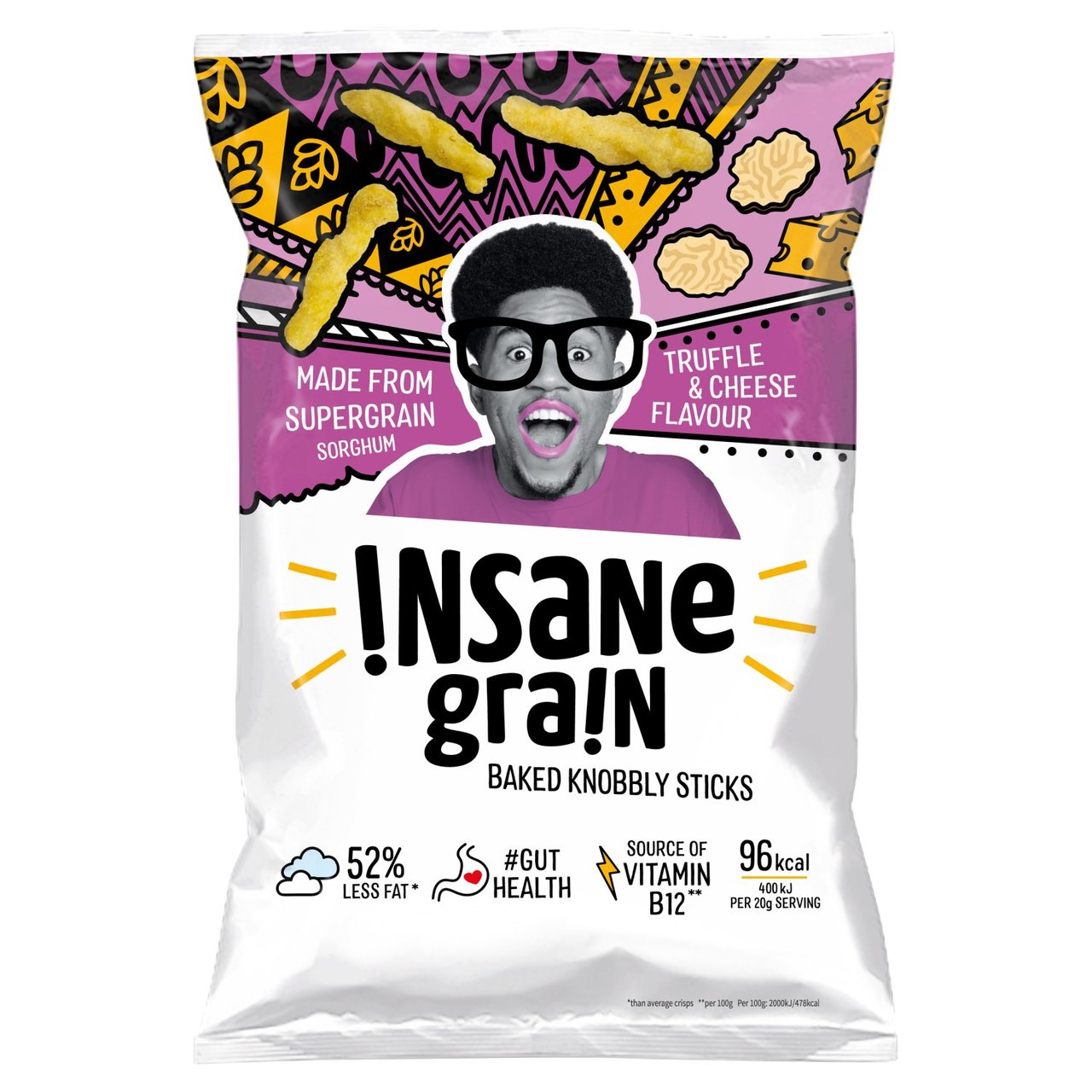 INSANE GRAIN BAKED TRUFFLE & CHEESE 80GR – Ta' Ganza