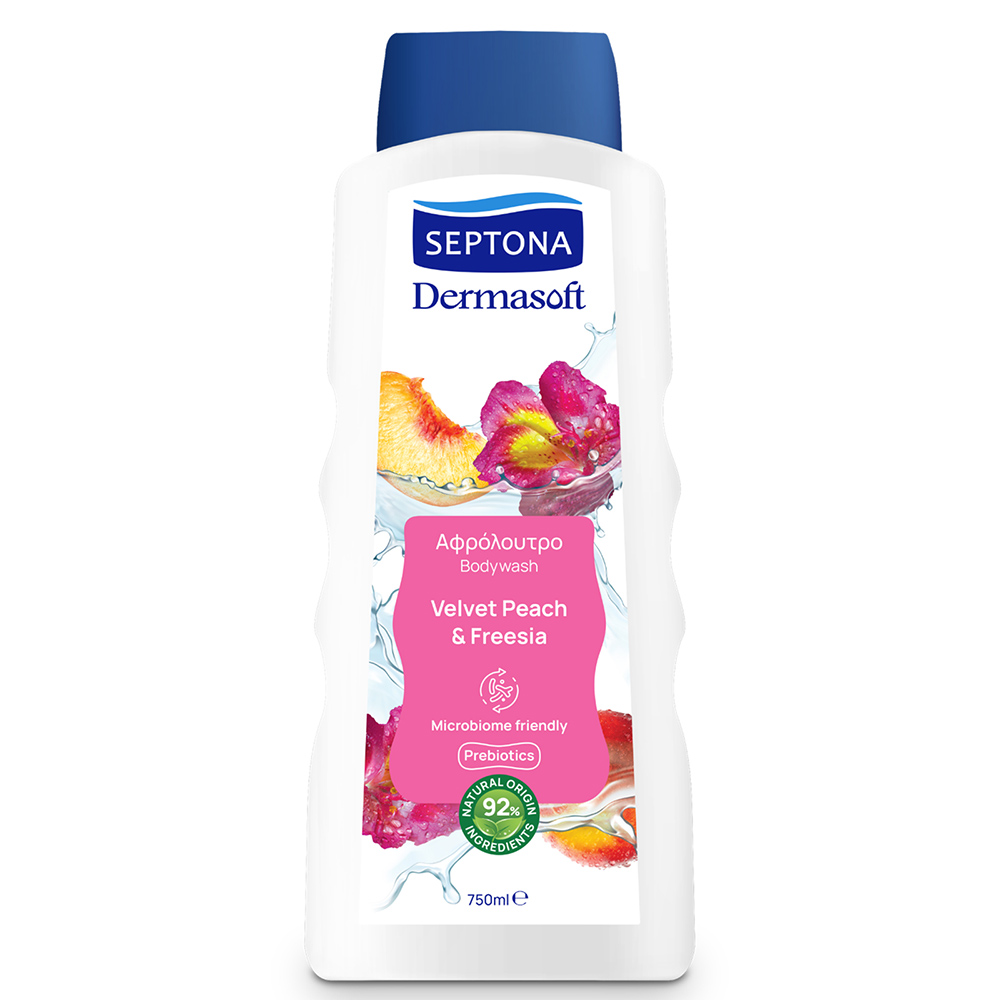 SEPTONA DERMASOFT S/GEL PEACH & FREESIA 750ML – Ta' Ganza